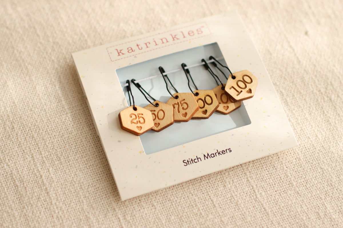 Cast On Counting Stitch Markers | Set of 6 – Say! Little Hen Shop