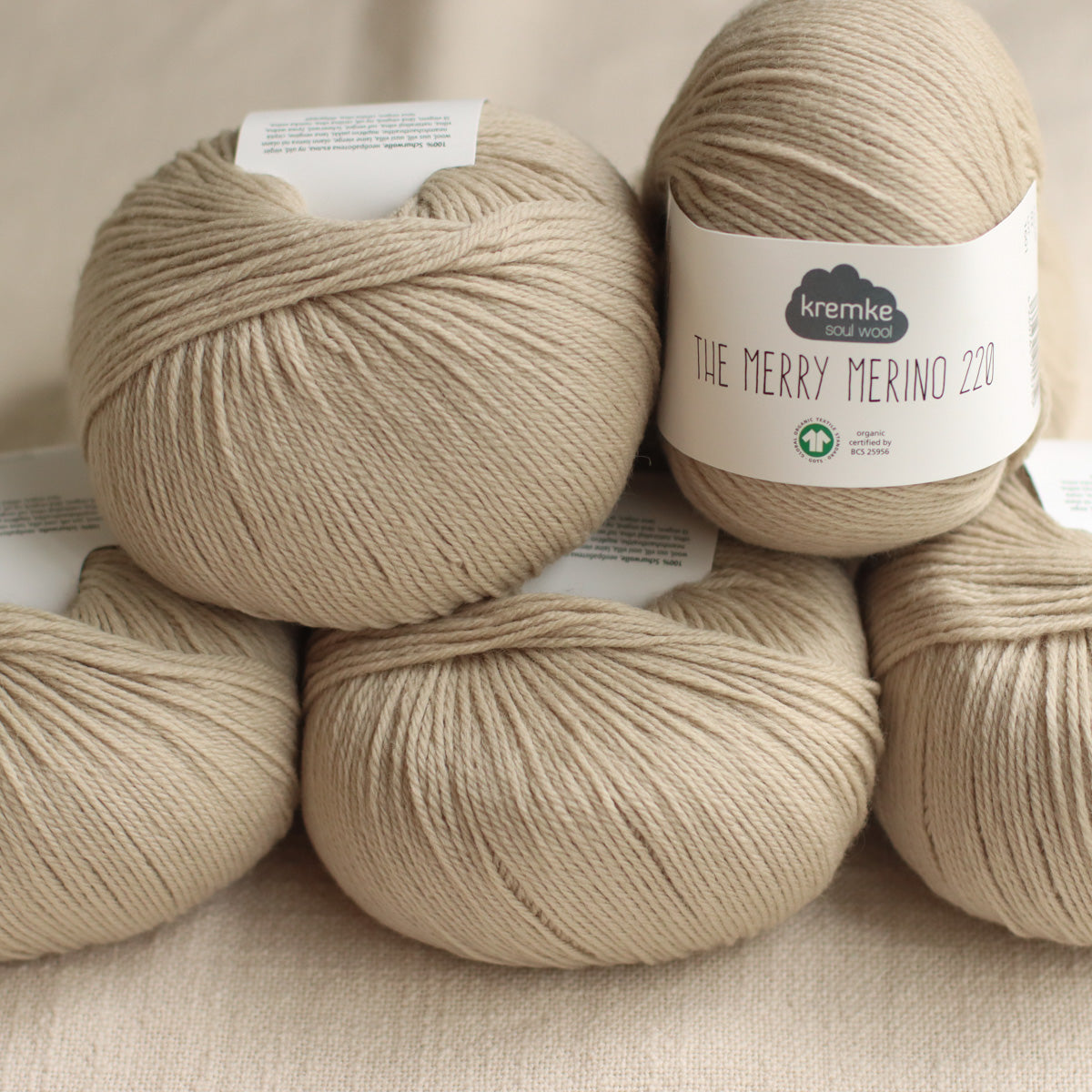 Kremke Soul Wool Merry Merino 220 GOTS Organic Wool Yarn – Say! Little ...