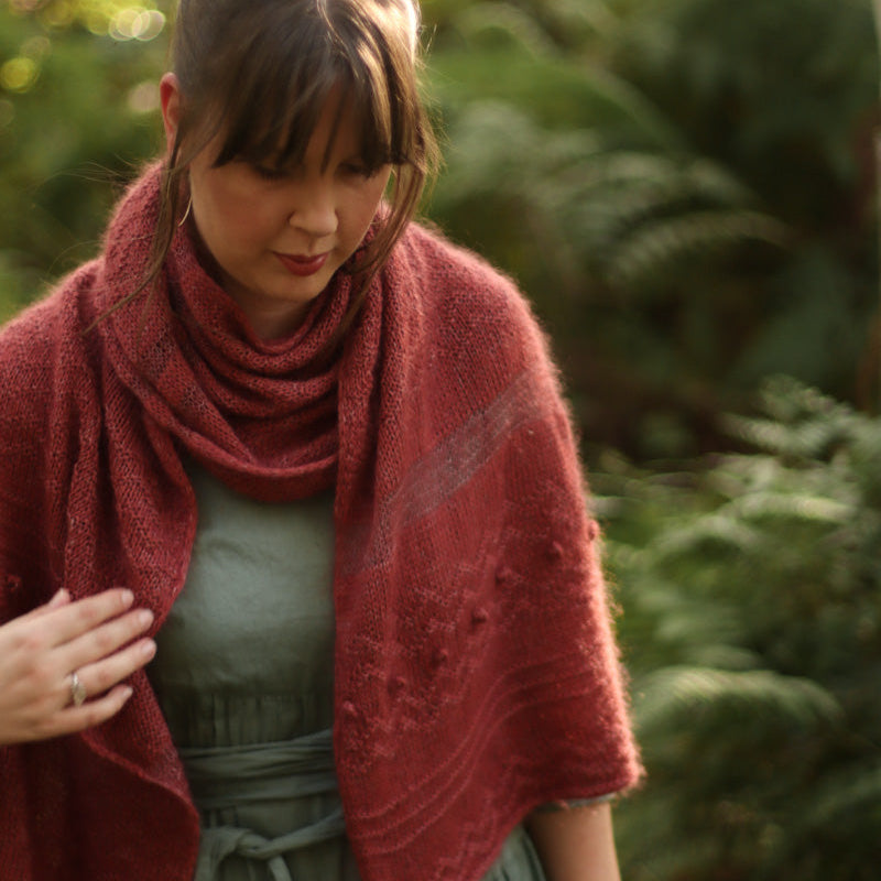 Winter's Path Wrap Knitting Kit – Say! Little Hen Shop